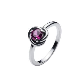 Pandora Bague Cristal - Femme - Accessoires - Gris - Taille: 50 MM