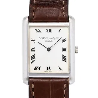 Chopard Pre-owned Tank Ref. 2012 - - Pre-owned - Herren - Wei&szlig; - ONE SIZE