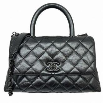 Chanel Pre-owned Vintage Schultertasche - - Pre-owned - Damen - Schwarzk - ONE SIZE