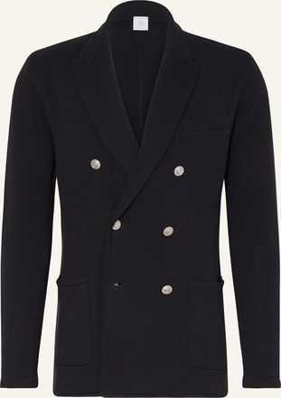 Eleventy Eleventy Stricksakko Extra Slim Fit blau