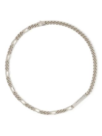 Lanvin collier en maille gourmette - Argent