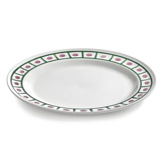 Serax Assiettes &agrave; motif abstrait Charly - Set de 2 Serax