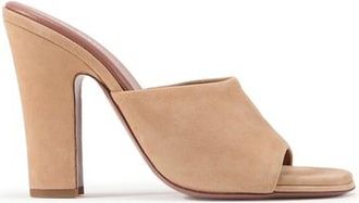 PARIS TEXAS Mules Ava en cuir su&eacute;d&eacute;