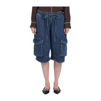 N&deg;21 Damen, Shorts, Blau, 2XSGr&ouml;&szlig;e
