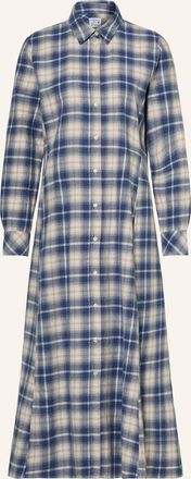 Emily van den Bergh Emily Van Den Bergh Hemdblusenkleid blau