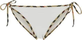 Burberry Femme, Maillots de bain, Blanc, Taille: 40 FR Stretch Nylon Bikini Bottom