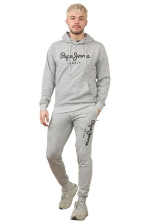 Pepe Jeans London London Herren-Trainingsanzug in Grau