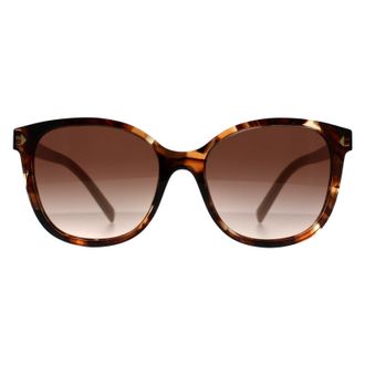 Prada PR22ZS 07R0A6 caramel schildpatt braun Verlauf Sonnenbrille