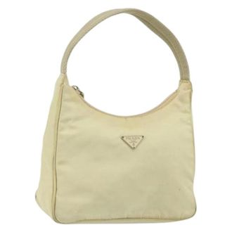 Prada Pre-owned Nylon Mini Bag - - Pre-owned - Damen - Beige - ONE SIZE