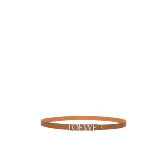 Loewe Eleganter 1-5cm G&uuml;rtel - - Accessories - Damen - Braun - 90 CM