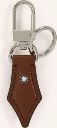 Montblanc Saffiano-Taschenanhänger Sartorial braun