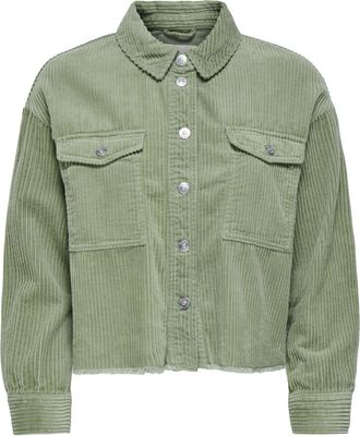 Only Damen Onlmarina-eny Life L/S Cord Jacket PNT Jacke, Seagrass, x_l