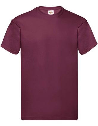 Fruit Of The Loom Herren Screen Stars Original T-Shirt (3XL) (Burgunder)