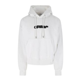 Off-white Hooded Sweatshirt - - Sweatshirts & Hoodies - Herren - Wei&szlig; - XL
