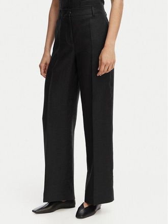 Max Mara Stoffhose Malizia 2615131112 Schwarz Regular Fit