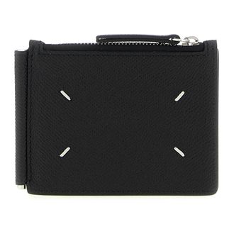 Maison Margiela Homme, Accessoires, Noir, Taille: ONE Size Portefeuille Pince à Billets