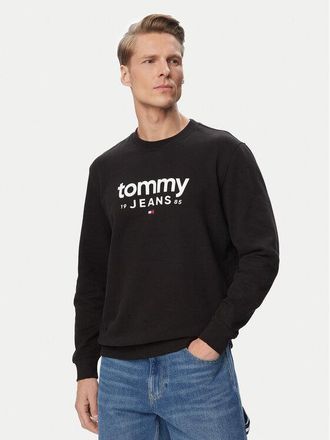 Tommy Jeans Sweatshirt Graphic DM0DM23392 Schwarz Regular Fit