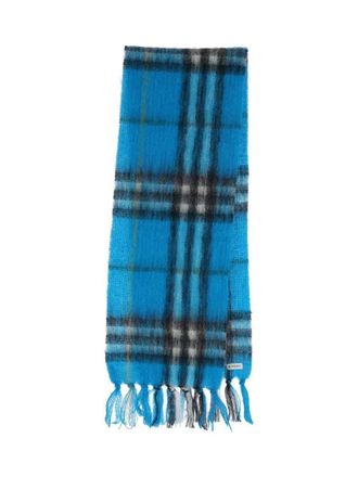 Burberry T&uuml;cher & Schals - Check Scarf - Blue - Gr. unisize - in Blau - f&uuml;r Damen