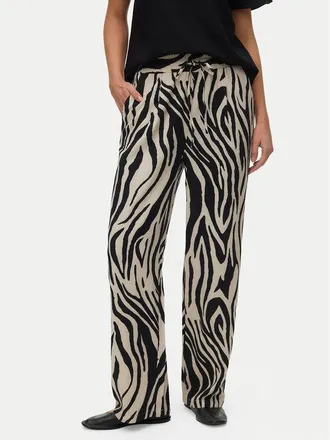 Vero Moda Stoffhose Jesmilo 10287363 Schwarz Regular Fit
