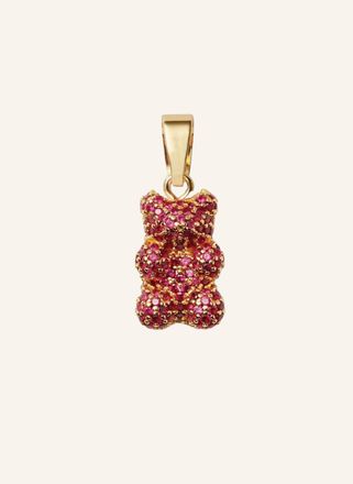Crystal Haze Crystal Haze Anh&auml;nger Auntie Bear Red By Glambou gold