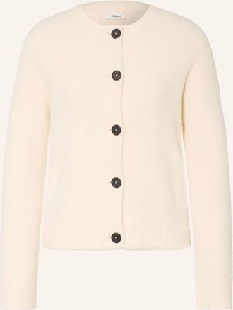 s.Oliver S.Oliver Strickjacke weiss