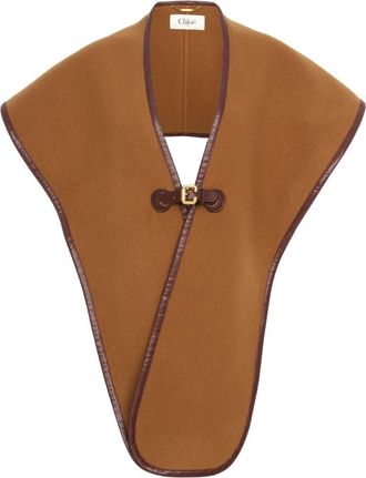Chlo&eacute; Paddington Cape - - Jackets - Damen - Braun - ONE SIZE