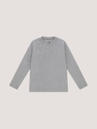 Circolo 1901 Regular long sleeve t-shirt Grigio Melange / 2XL