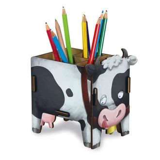 Werkhaus Vierbeiner Stiftebox Kuh