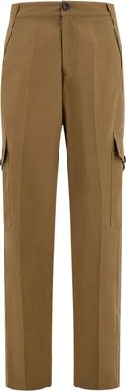 Ferragamo Cargohose aus Canvas - Grün
