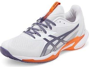 Asics Asics 1041A437-103 Solution Speed FF 3 Clay Homme White/Greyish Purple EU 44.5