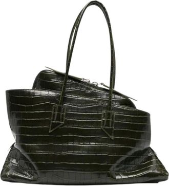 The Attico Femme, Sacs, Vert, Taille: ONE Size La Passeggiata Medium