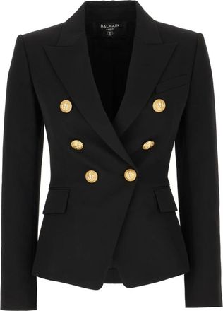 Balmain Femme, Vestes, Noir, Taille: 36 FR Collection de Vestes et Gilets &Eacute;l&eacute;gants