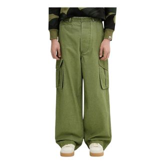 Kenzo Verstellbare Cargohose - - Trousers - Herren - Gr&uuml;n - XS