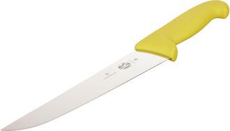 Victorinox by Swiss Army coltello da macellaio Fibrox, giallo, lunghezza: 23 cm, 5.5208.23