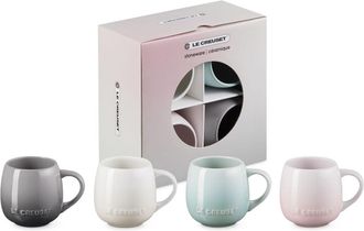 LE CREUSET Set 4 tazas Coupe 320 ml