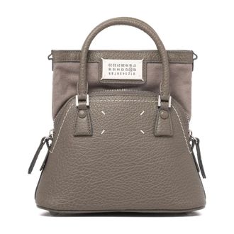 Maison Margiela unisex, Sacs, Gris, Taille: ONE Size Sac Classique Mini 5AC Gris Taupe