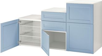 IKEA PLATSA Schrank mit Türen+Schubladen