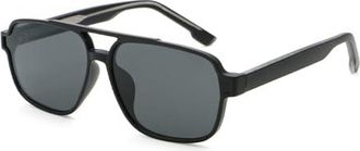 Generic Lunettes De Soleil Polaris&eacute;es &Agrave; Monture Carr&eacute;e Tendance For Hommes Et Femmes, Id&eacute;ales For Les Activit&eacute;s De Plein Air, Les Vacances Et Les F&ecirc;tes.(Black