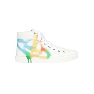 Vivienne Westwood Runde Zehen High-Top Sneakers - - Shoes - Herren - Wei&szlig; - 40 EU