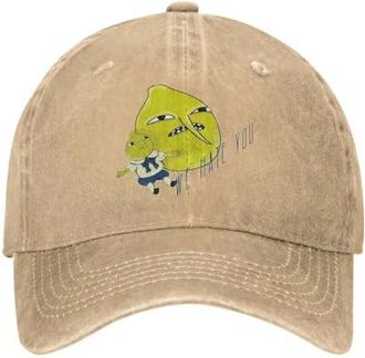 Generic Casquette de Baseball pour Hommes, Nous Te d&eacute;testons Casquettes Unisexes Earl of Lemongrab Casquettes lav&eacute;es Chapeau Mode Outdoor Entra&icirc;nements Cadeau