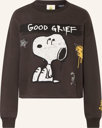 Frog Box Frogbox Sweatshirt Mit Pailletten braun