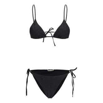 Kristina Ti Bikini &agrave; fleurs - Femme - Maillots de bain - Noir - Taille: 40 FR