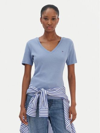 Tommy Hilfiger T-Shirt New Cody WW0WW40584 Blau Slim Fit