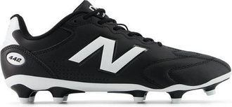 New Balance Unisex 442 Team FG V3 in Schwarz/Wei&szlig;, Synthetik, Gr&ouml;&szlig;e 45.5