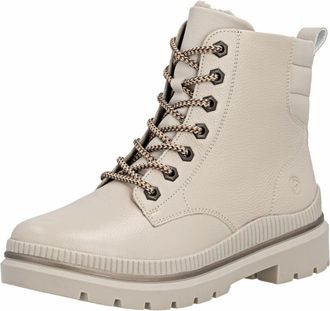 Remonte Schn&uuml;r-Stiefelette - - Shoes - Damen - Beige - 41 EU