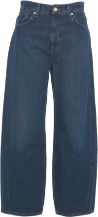 7 For All Mankind Femme, Jeans, Bleu, Taille: W29 Boyfriend Jeans