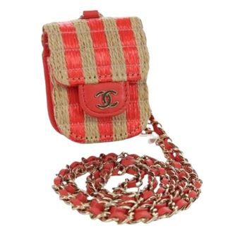 Chanel Mini Pochette Vintage Pre-owned - Femme - Pre-owned - Rouge - Taille: ONE Size