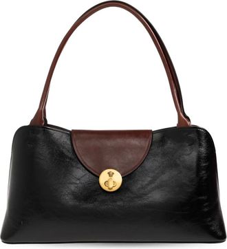 Versace Femme, Sacs, Noir, Taille: ONE Size Vivian Medium Leather Bag