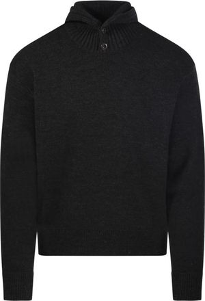 Christophe Lemaire Homme, Sweatshirts et sweats à capuche, Noir, Taille: L Pull à capuche