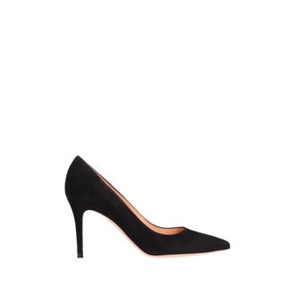 Gianvito Rossi 85 Suede Pump - - Shoes - Damen - Schwarzk - 36 EU